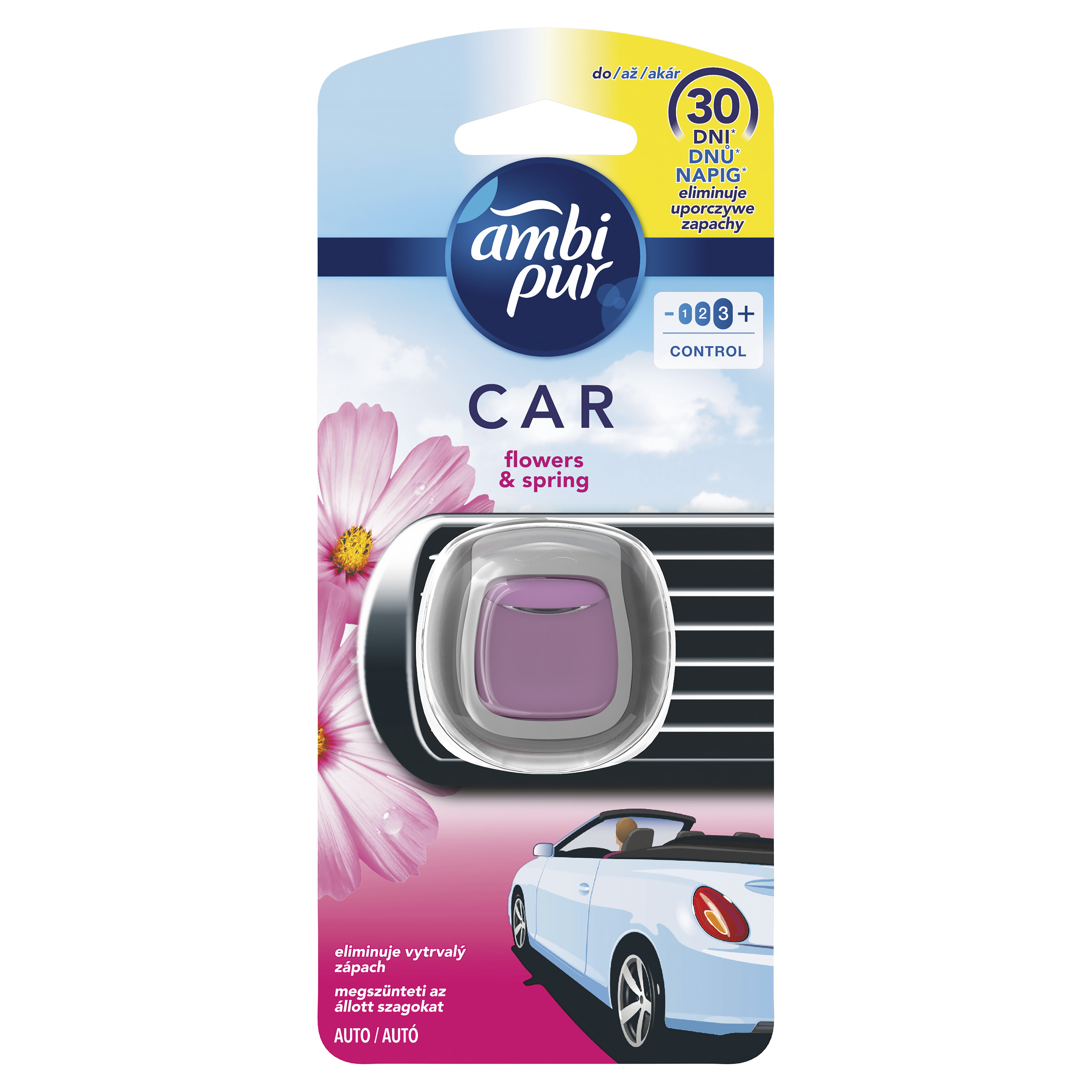 Ambi Pur miris za auto Flowers&Spring 2 ml