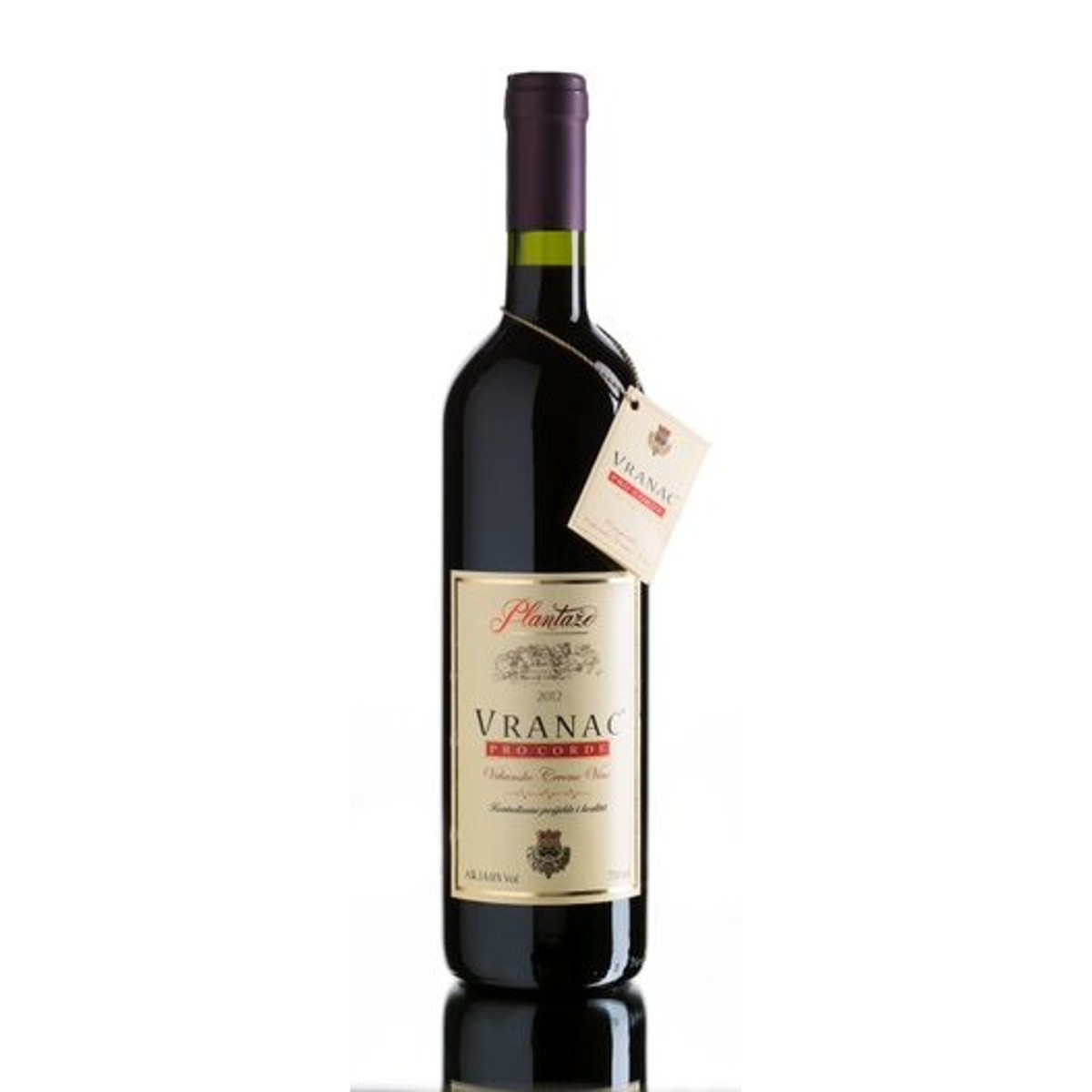 Plantaže Vranac Pro Corde crveno vino 0.75 l | Senzacionalno.hr