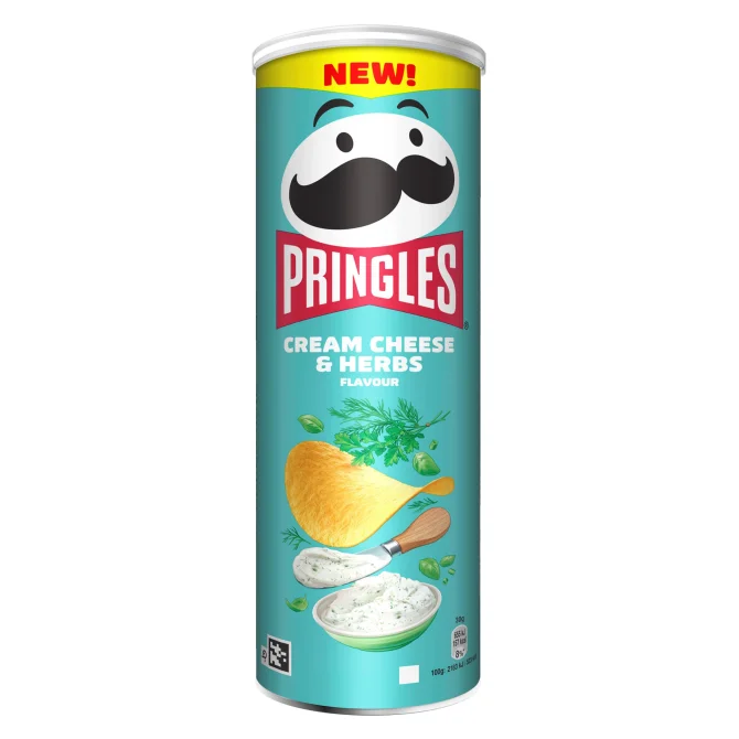 Pringles Cream Cheese & Herbs 165 g | Senzacionalno.hr